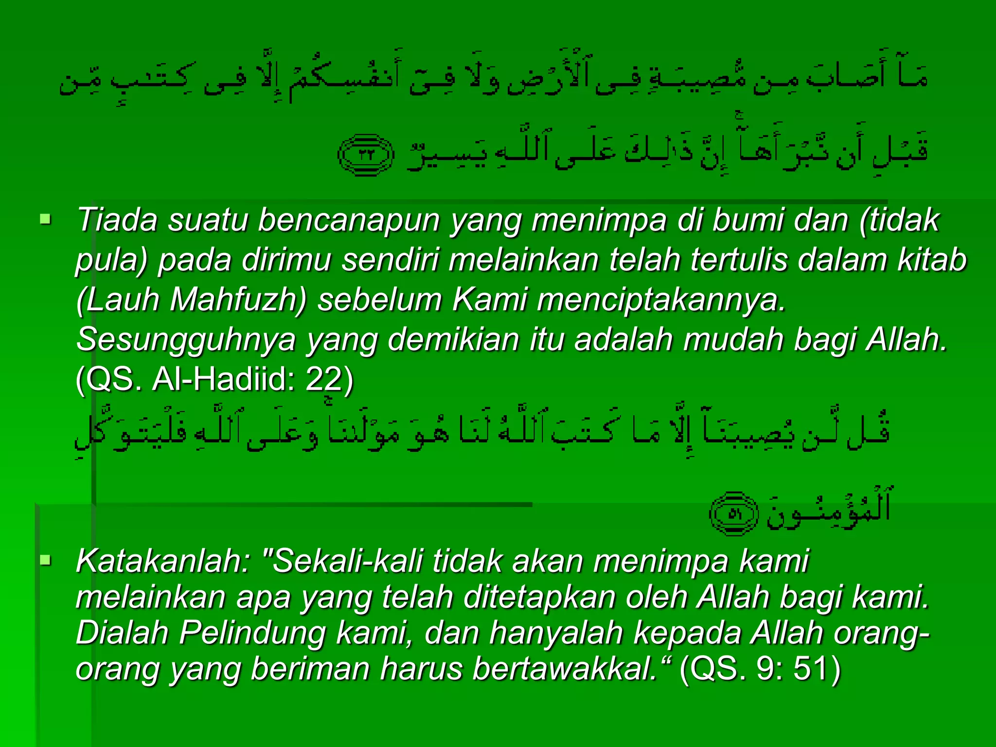 ust dwi-condro-triono-qadha-dan-qadar | PPT