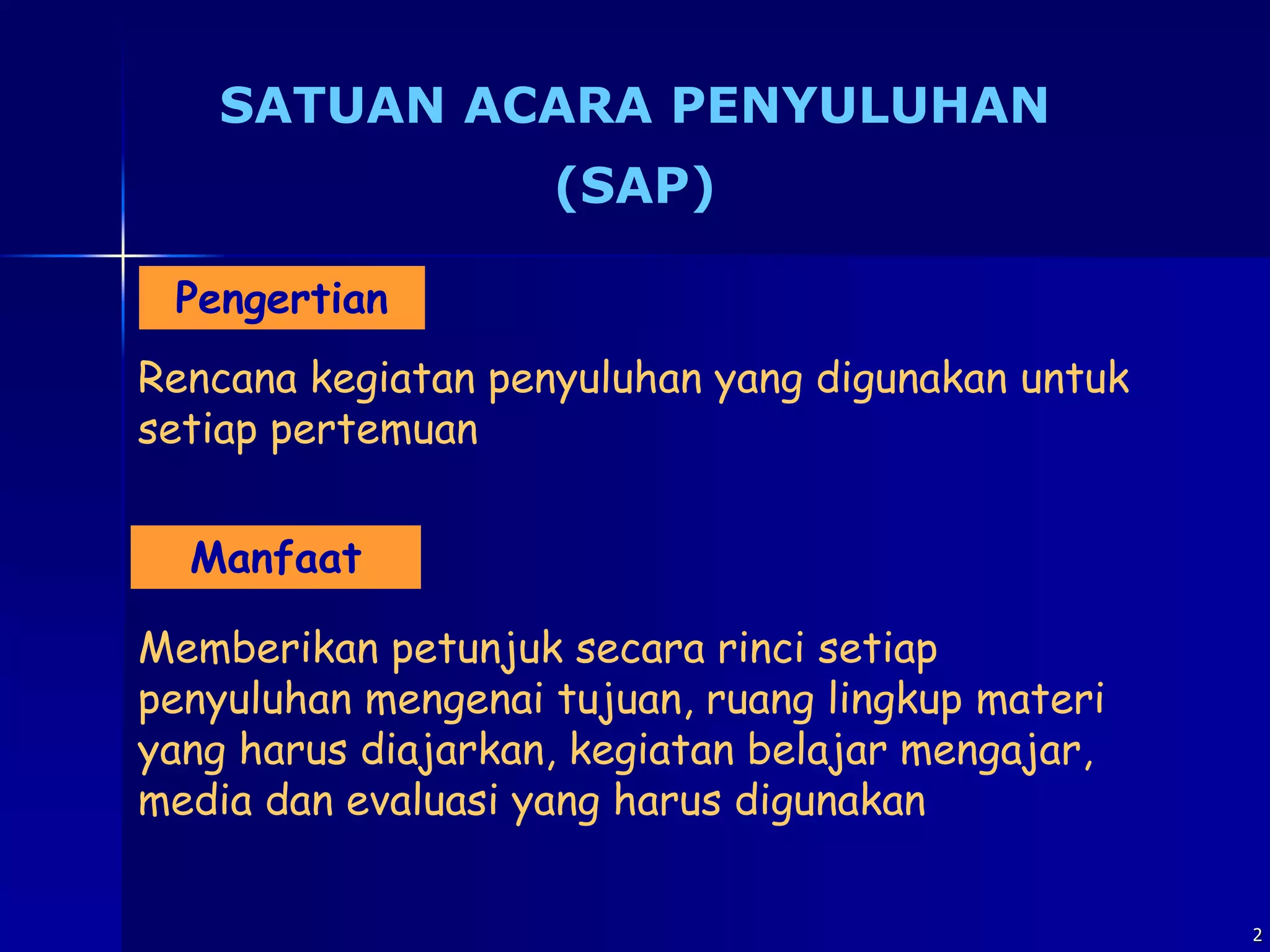 satuan acara penyuluhan | PPT