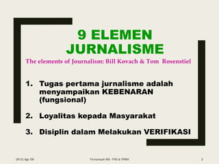 9 Eleman Jurnalisme | PDF