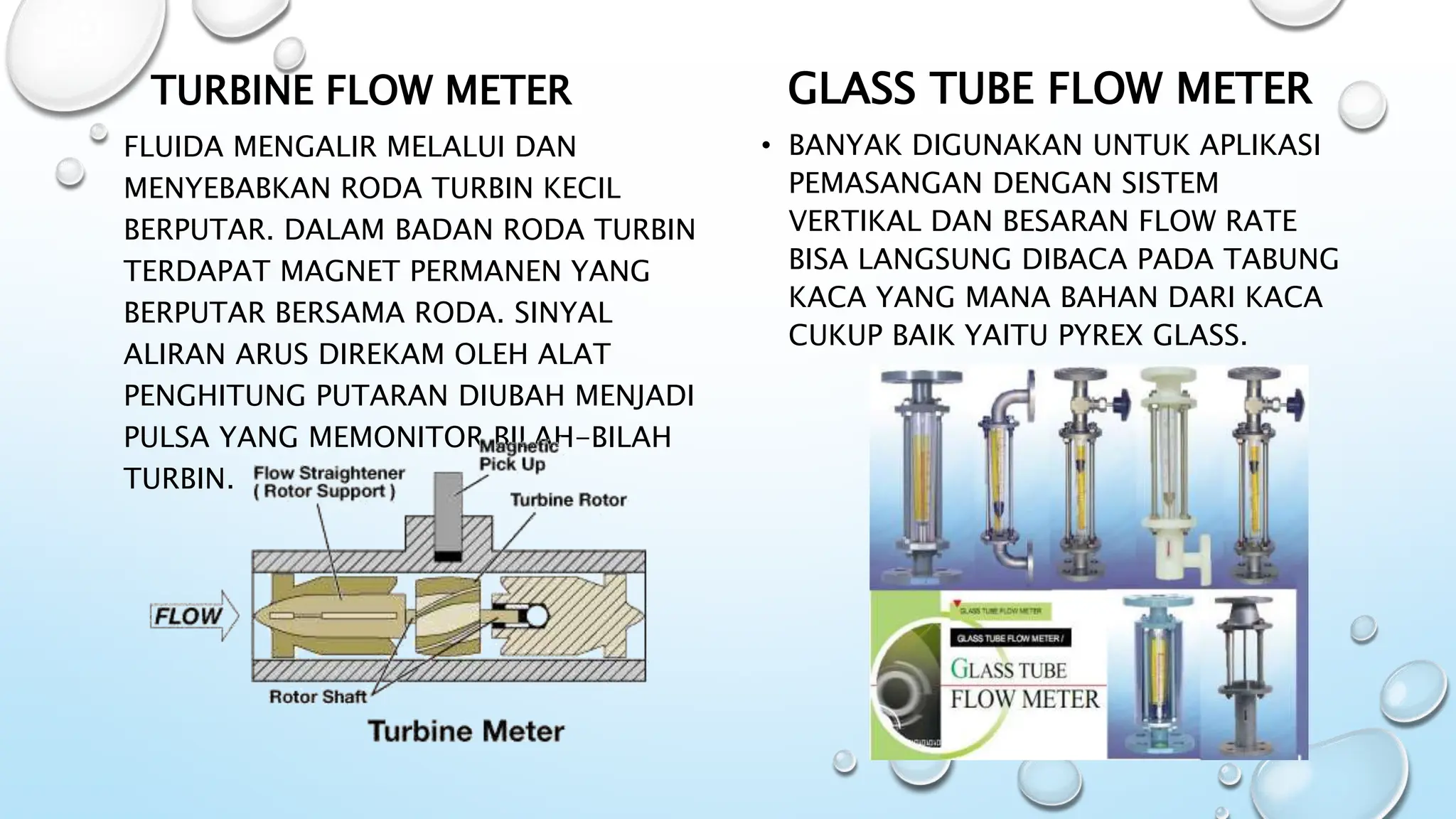 pengukuran aliran dengan menggunakan flowmeter | PPT