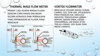 pengukuran aliran dengan menggunakan flowmeter | PPT