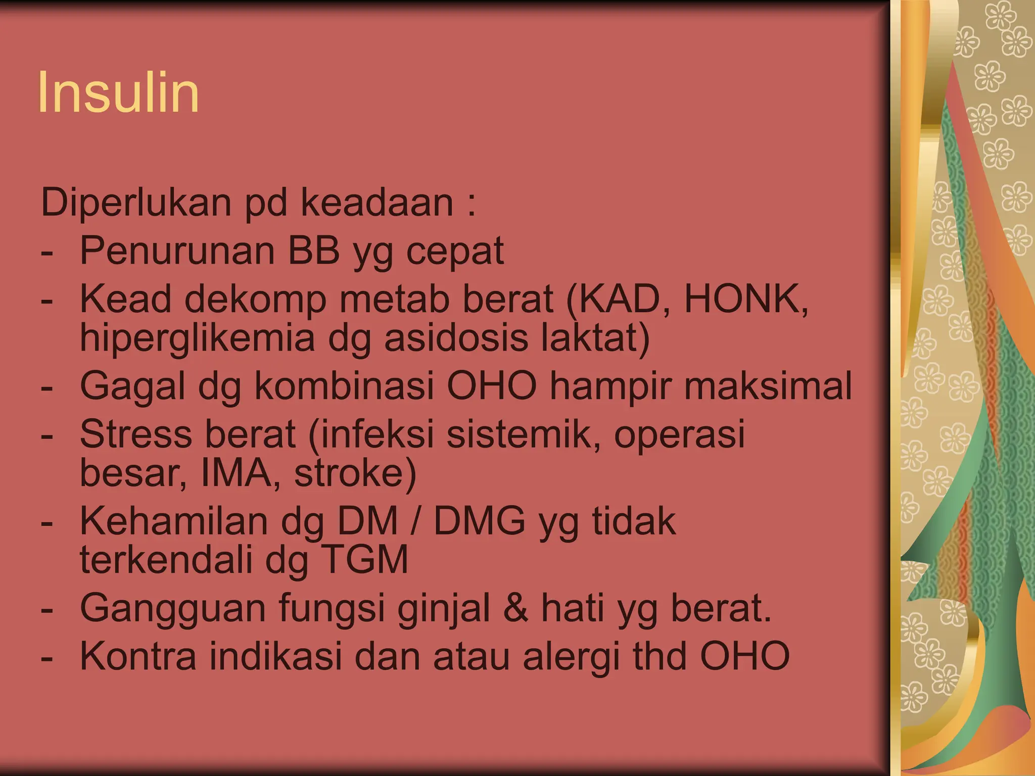 Tatalaksana diabetes melitus puasa pada bulan ramadhan.ppt