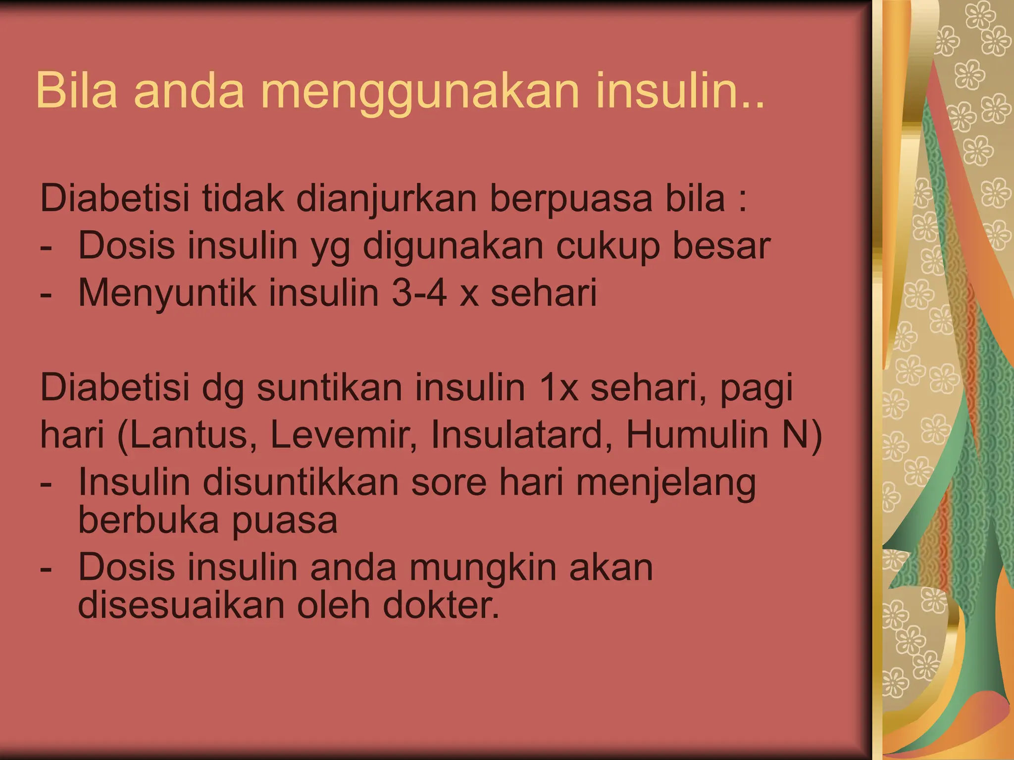 Tatalaksana diabetes melitus puasa pada bulan ramadhan.ppt