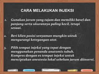 pemberian obat melalui injeksi ppt download | PPT