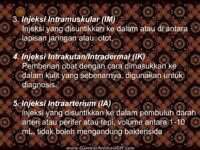 pemberian obat melalui injeksi ppt download | PPT