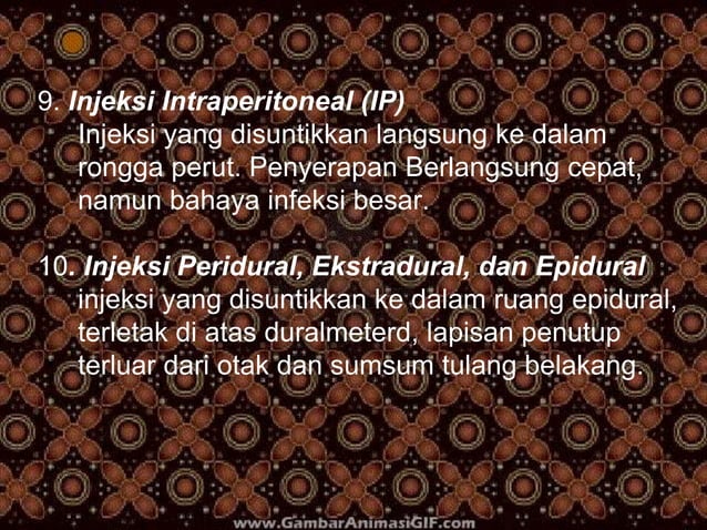 pemberian obat melalui injeksi ppt download | PPT