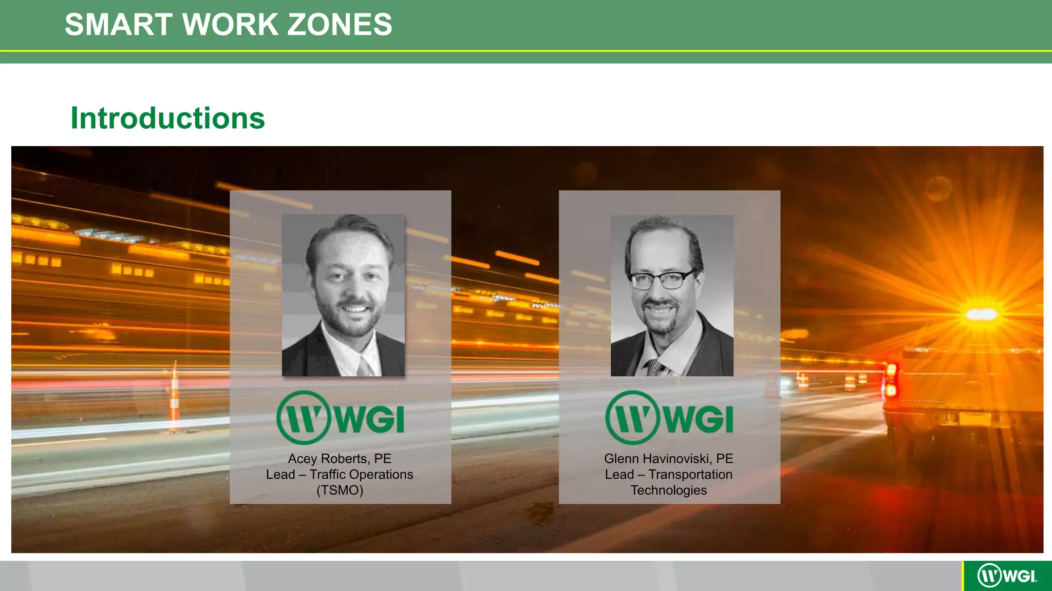 CAV Smart Work Zones | PPTX