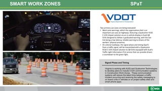CAV Smart Work Zones | PPTX