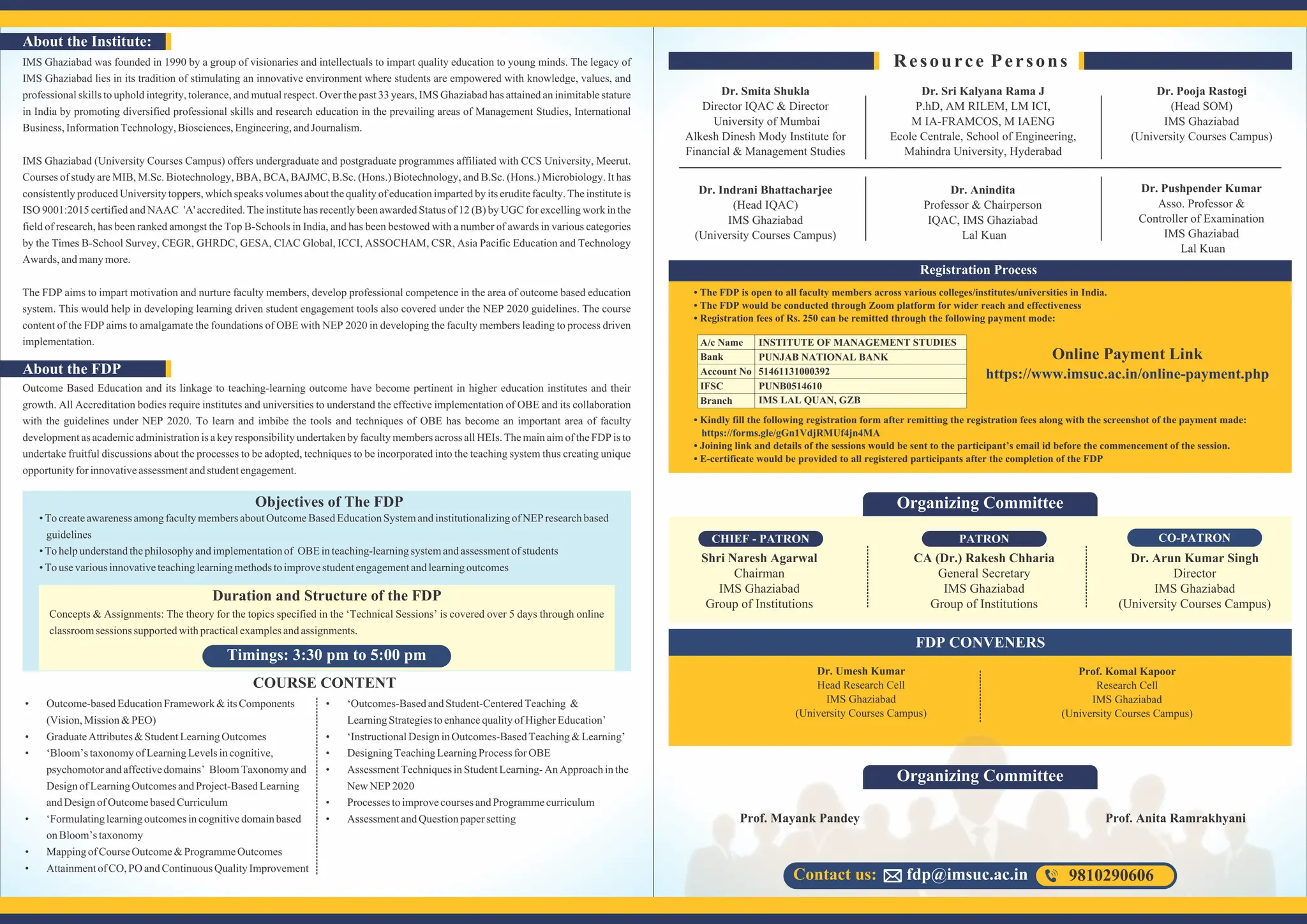 FDP ON RM BSUINSS MANAGEMENT IN INDIA MET INST | PDF | Professional ...