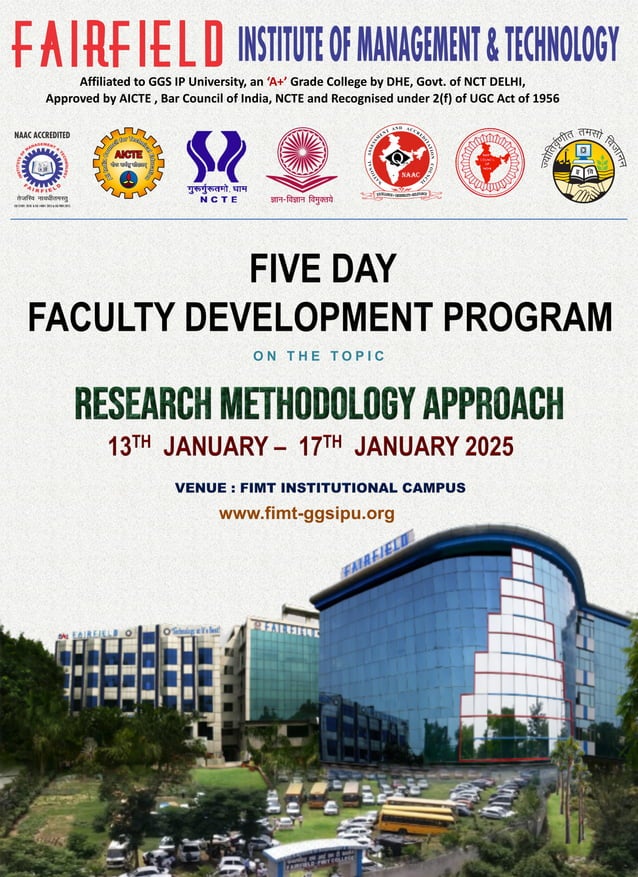 FACULTY DEVELOPMENT PROGRAM |HYBRID MODE | PDF