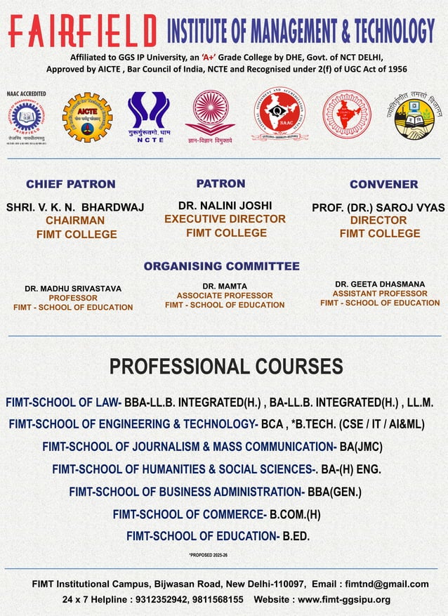 FACULTY DEVELOPMENT PROGRAM |HYBRID MODE | PDF