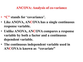 ANOVA STATISTICAL ANALYSIS USING SPSS AND ITS IMPACT IN SOCIETY | PPT