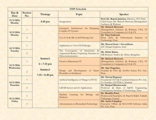 FDP_Brochure of Emerging Trends in Management | PDF