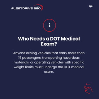 What Should You Know About The DOT Physical Examination | PDF