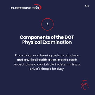 What Should You Know About The DOT Physical Examination | PDF | Medical ...