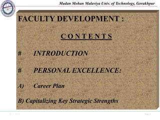 FACULTY DEVELOPMENT PROGRAM | PPT