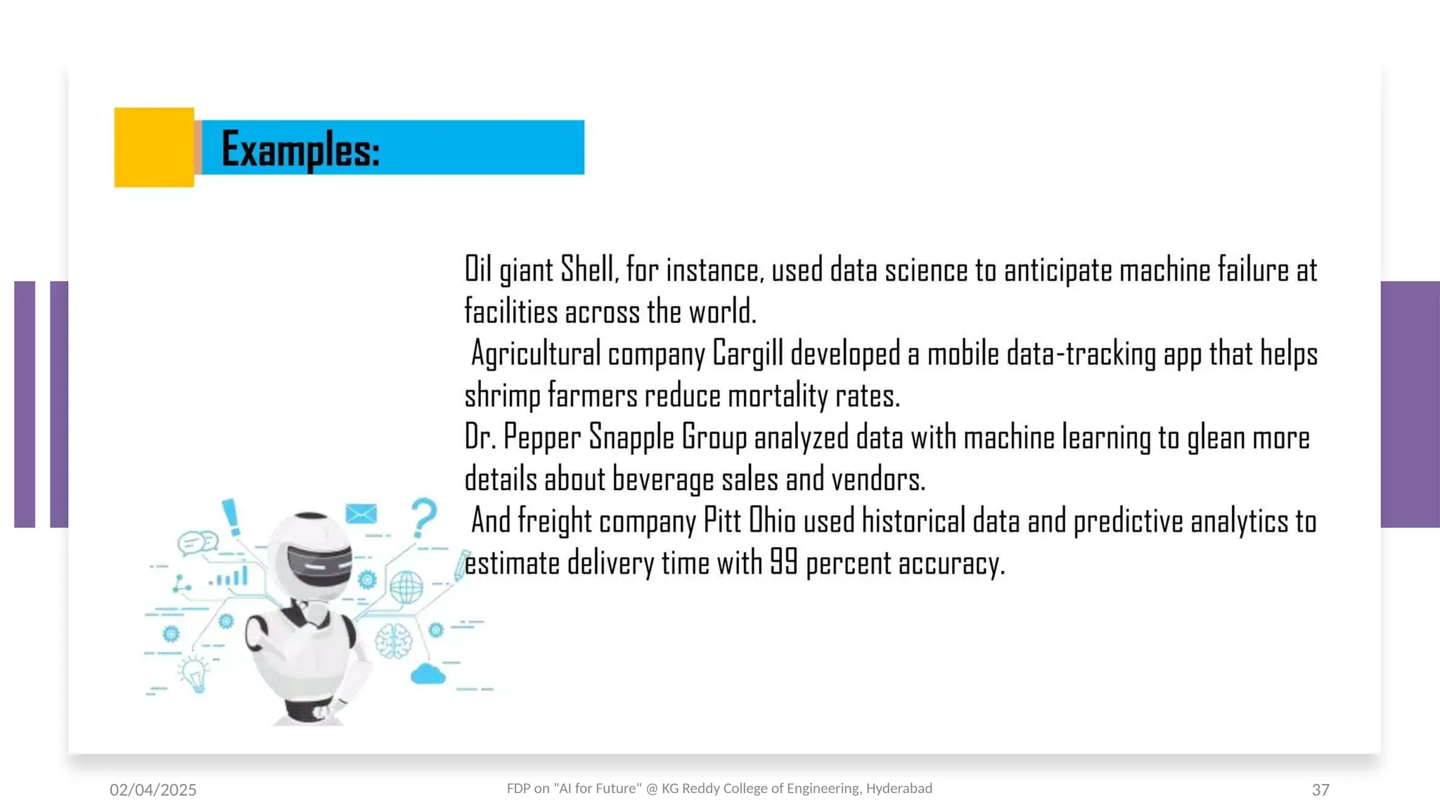 Artificial Intelligence in Data Science and Big Data | PPTX