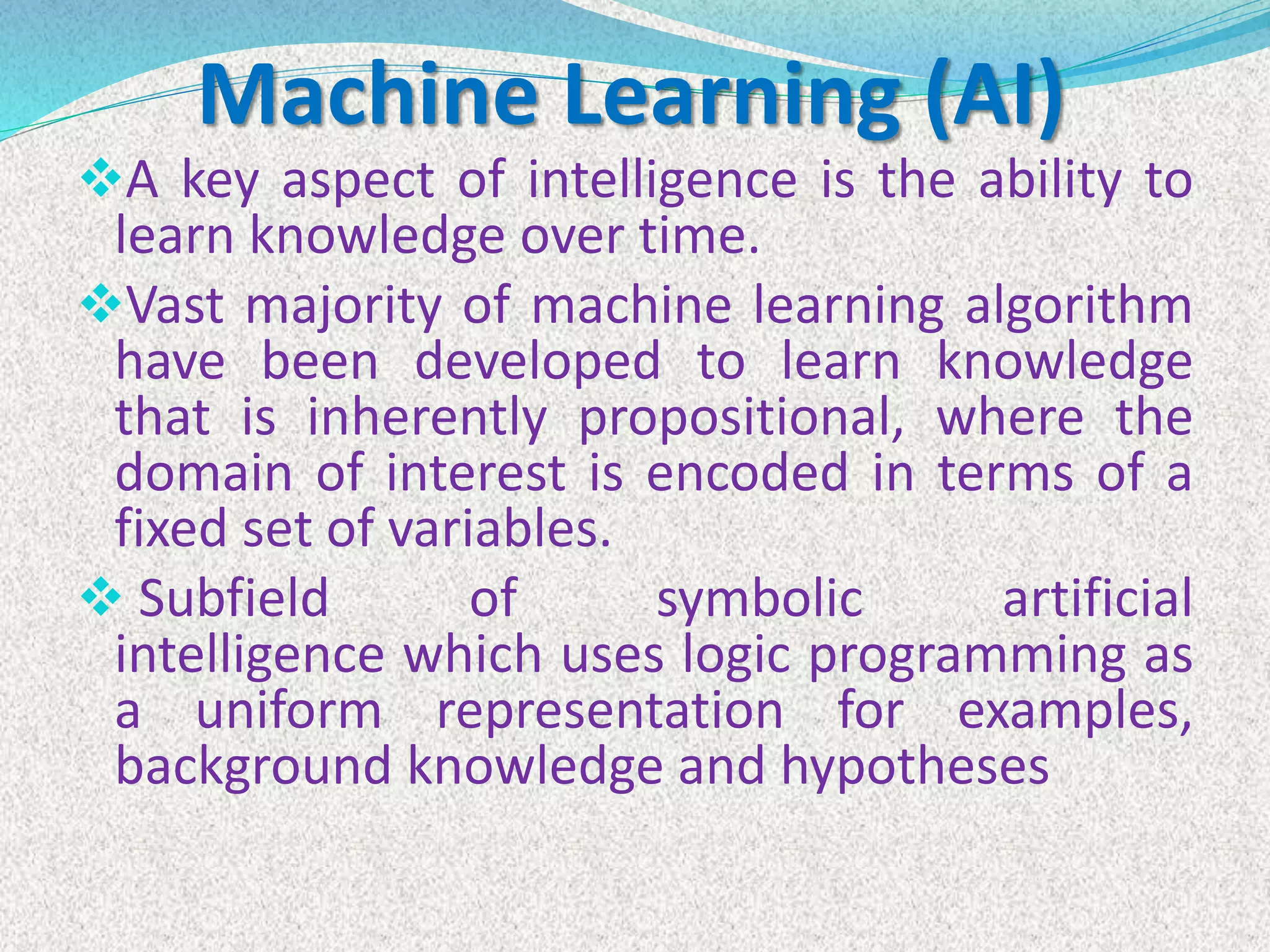 MACHINE LEARNING-LEARNING RULE | PPT