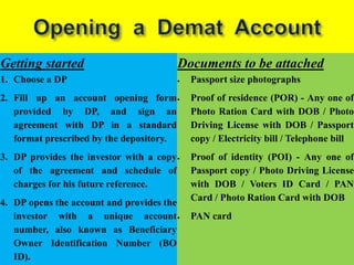 dematerialization of shares | PPTX
