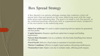 Financial Management Butterfly Spread and Box Option Strategy ppt.pptx