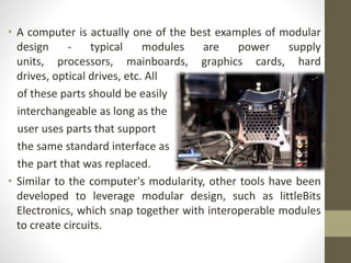 MODULAR FURNITURE OF OFFICE | PPTX