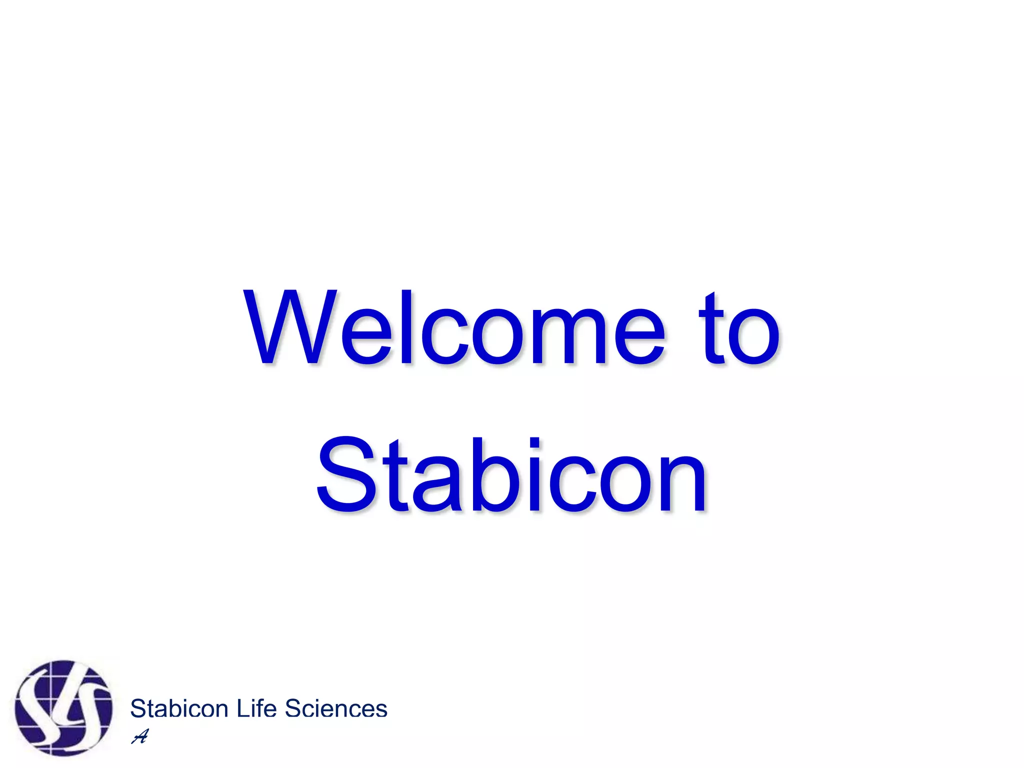 Stabicon Formulation & Development Presentation | PPSX