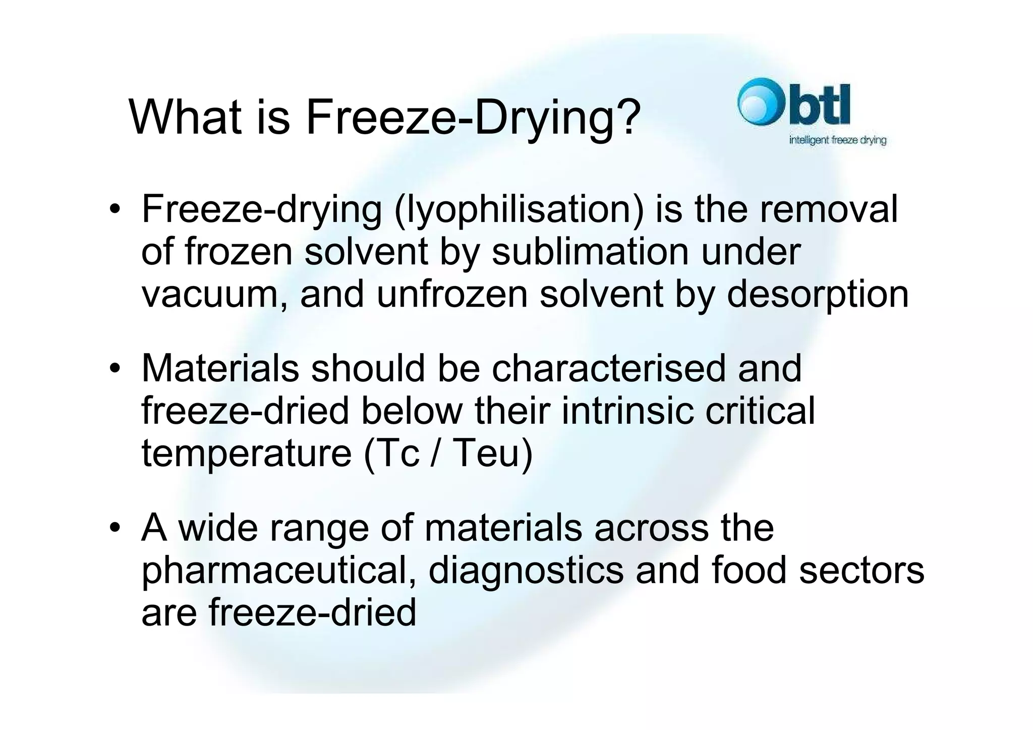 Preservation of Probiotic Bacteria by Freeze-Drying, and Achieving ...