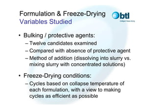Preservation of Probiotic Bacteria by Freeze-Drying, and Achieving ...