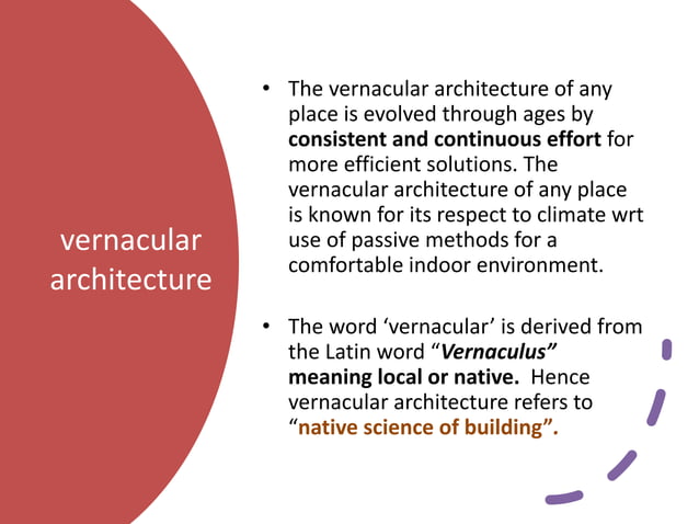 vernacular architecture in context to Climate Change | PDF | Houses ...