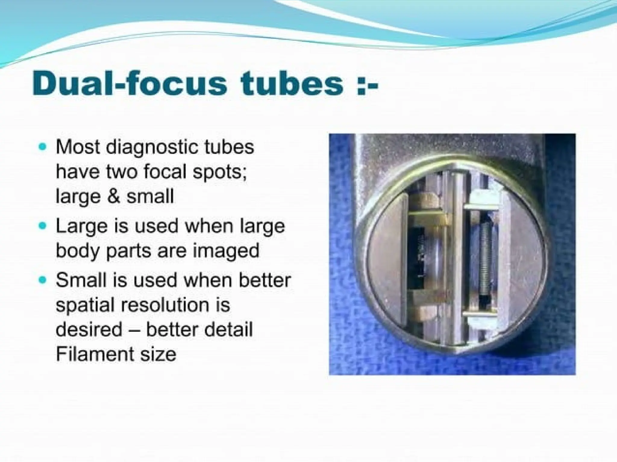 FDP X-Ray principle and parts in radiology.pptx | Physics | Science