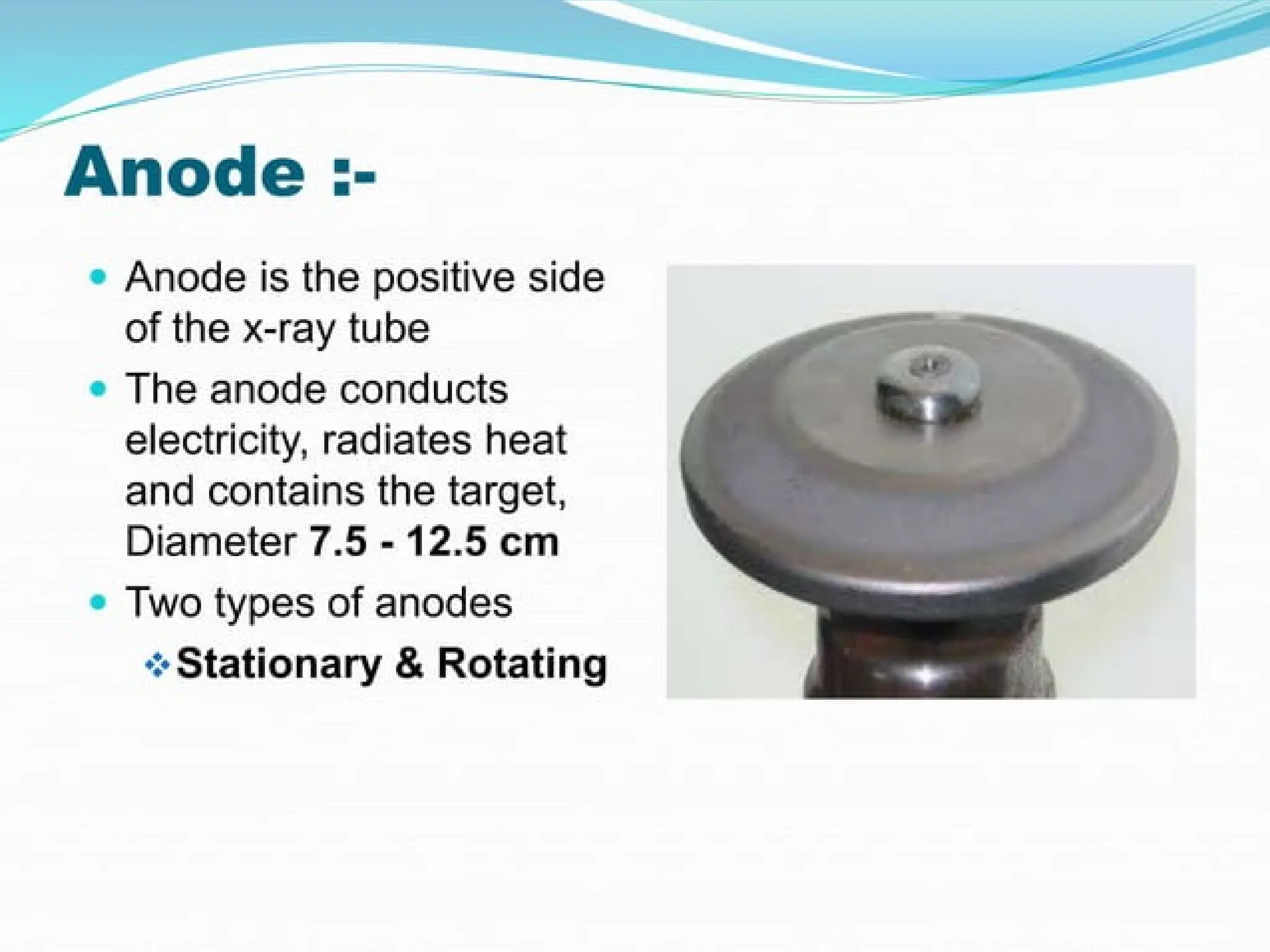 FDP X-Ray principle and parts in radiology.pptx | Physics | Science