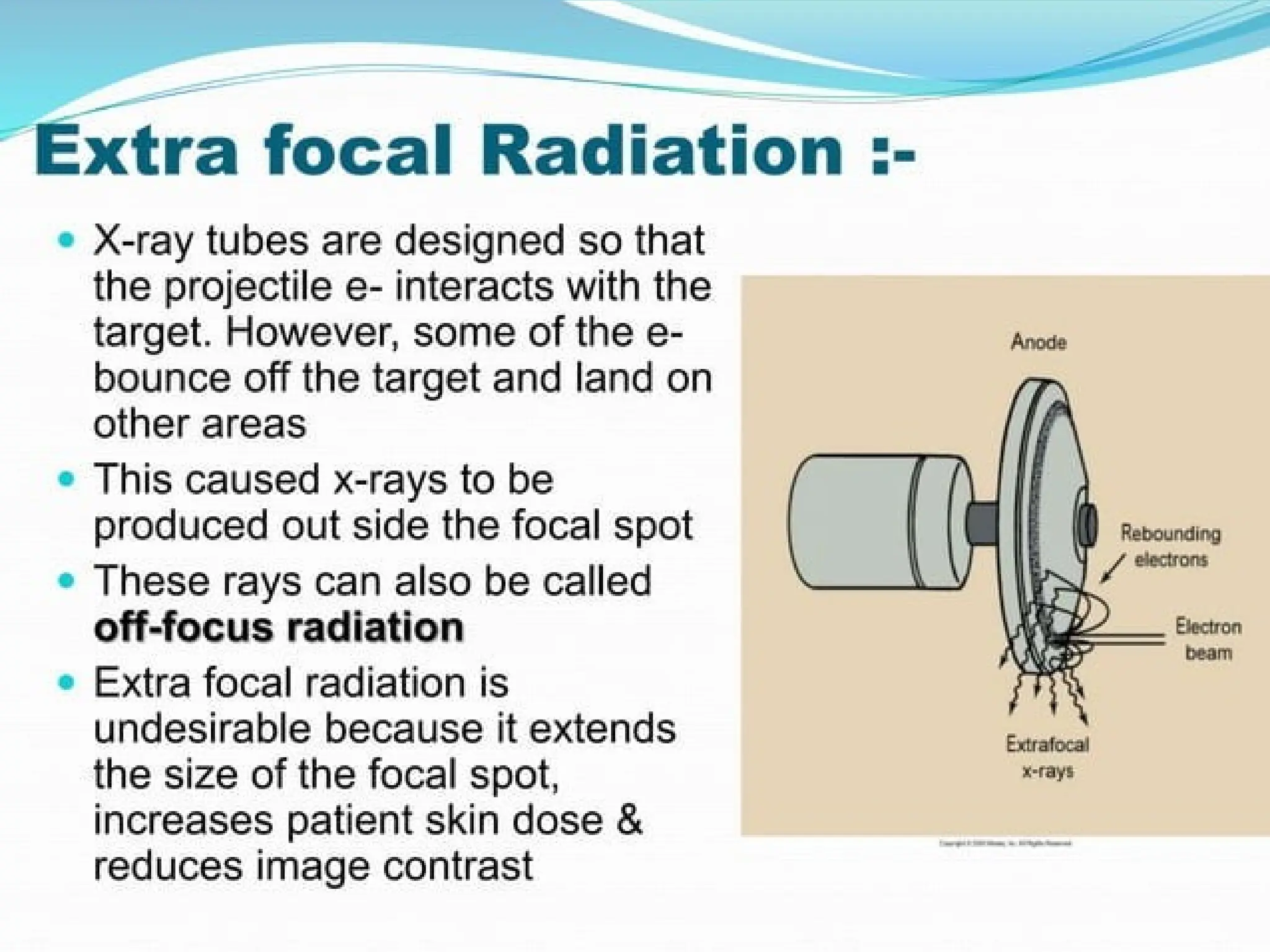 FDP X-Ray principle and parts in radiology.pptx | Physics | Science