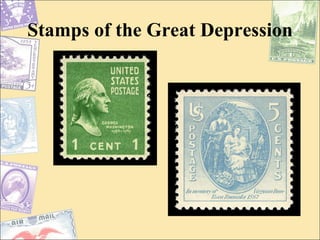 Politics & Postage in the Great Depression: Stamps as Propaganda | PPT