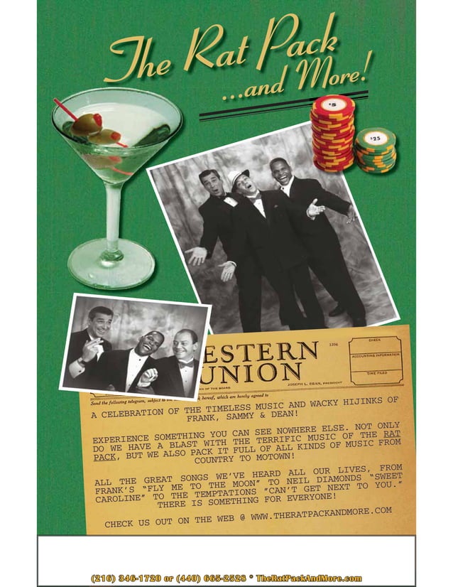 F&D, Rat Pack Poster Pdf | PDF