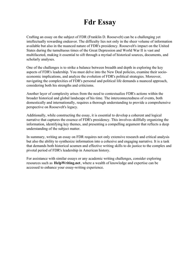 Fdr Essay.pdf