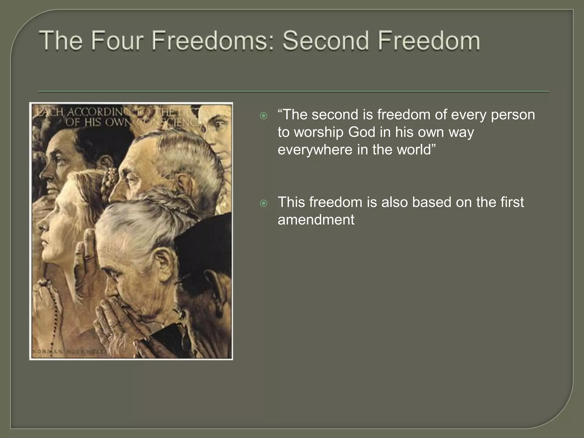 FDR Four Freedoms | PPTX | Political Issues & policy | Politics