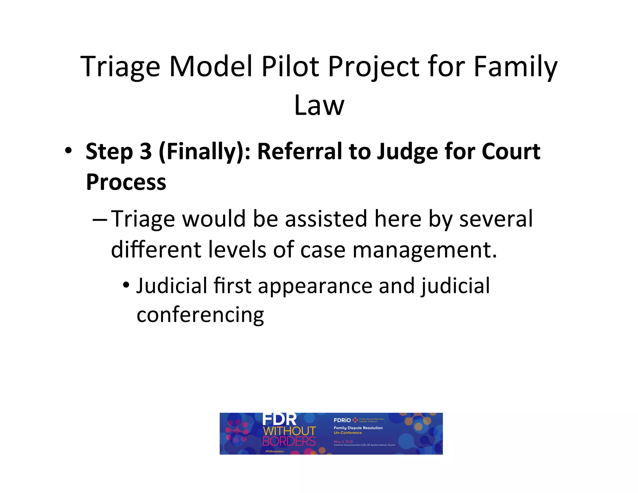 Early Triage: Defusing Family Conflicts Before Litigation | PPT