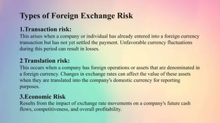 Foreign Exchange Risk | PPTX
