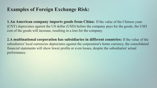 Foreign Exchange Risk | PPTX