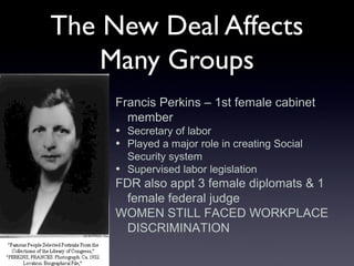 Fdr's new deal and great depression pt 2(1) | PPT
