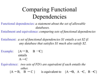 functional dependencies.ppt