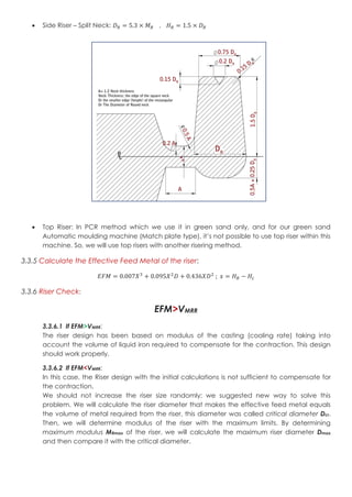FEEDING SYSTEM DESIGN OF DUCTILE IRON DI | PDF