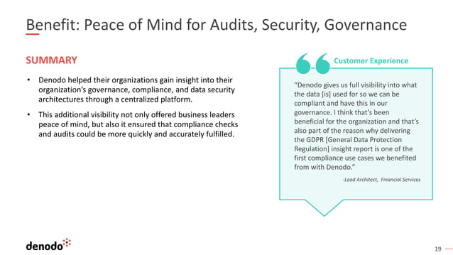 Total Economic Impact of Data Virtualization Using Denodo Platform | PDF | Databases | Computer ...