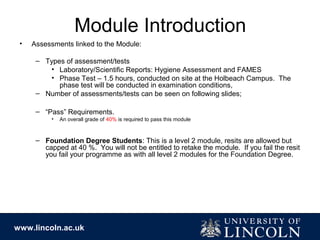 Fds2040 m introduction to module | PPT | Educational Assessment | Education