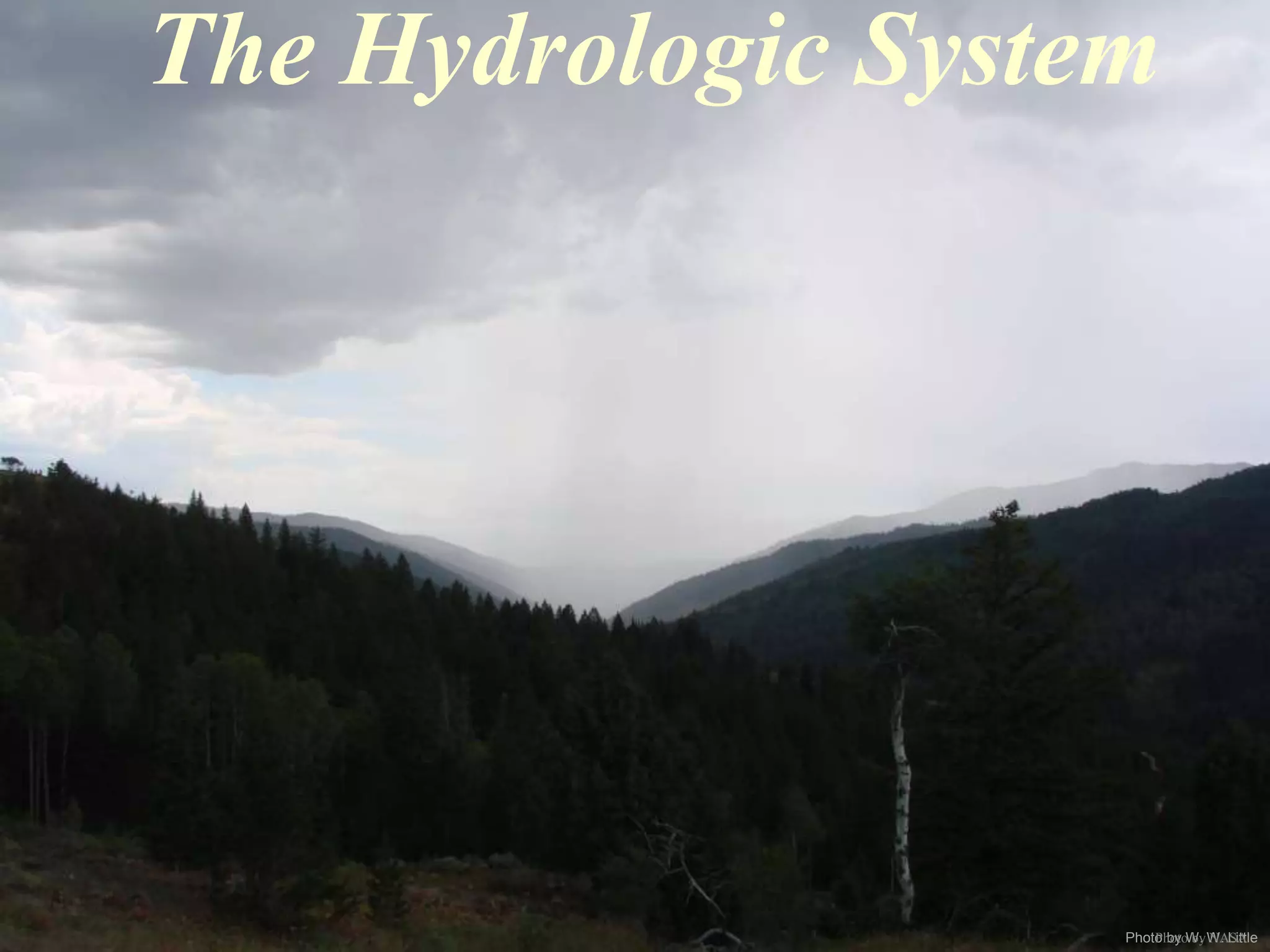 Natural Disasters Topic 6 (Hydrologic System) | PPTX