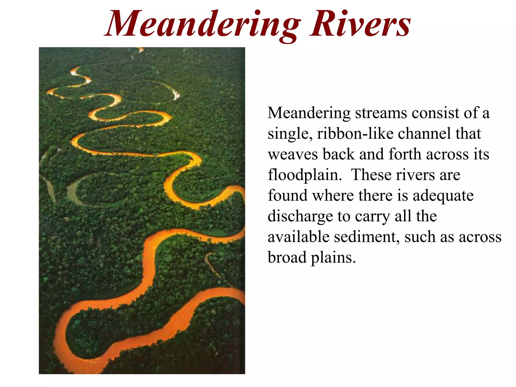 Natural Disasters Topic 8 (Drainage Basins & Rivers) | PPTX