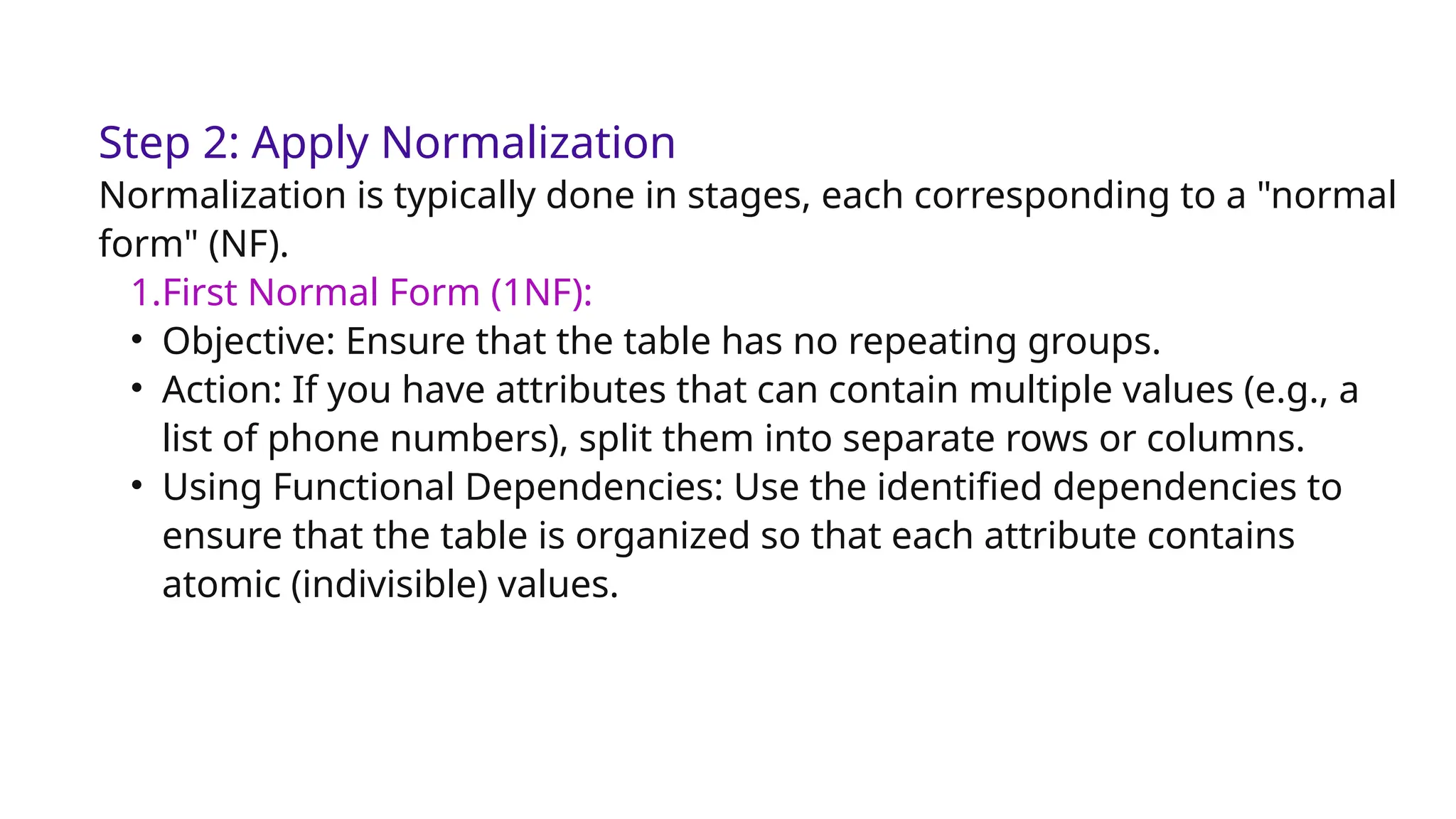 Functional Dependency Second Lesson Pptx