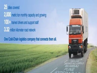 fresh food distribution logistics | PPTX