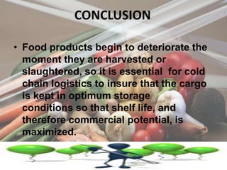 fresh food distribution logistics | PPTX