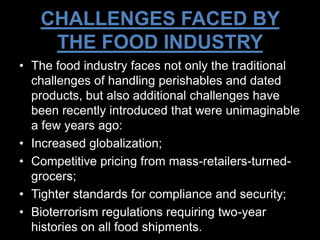 fresh food distribution logistics | PPTX